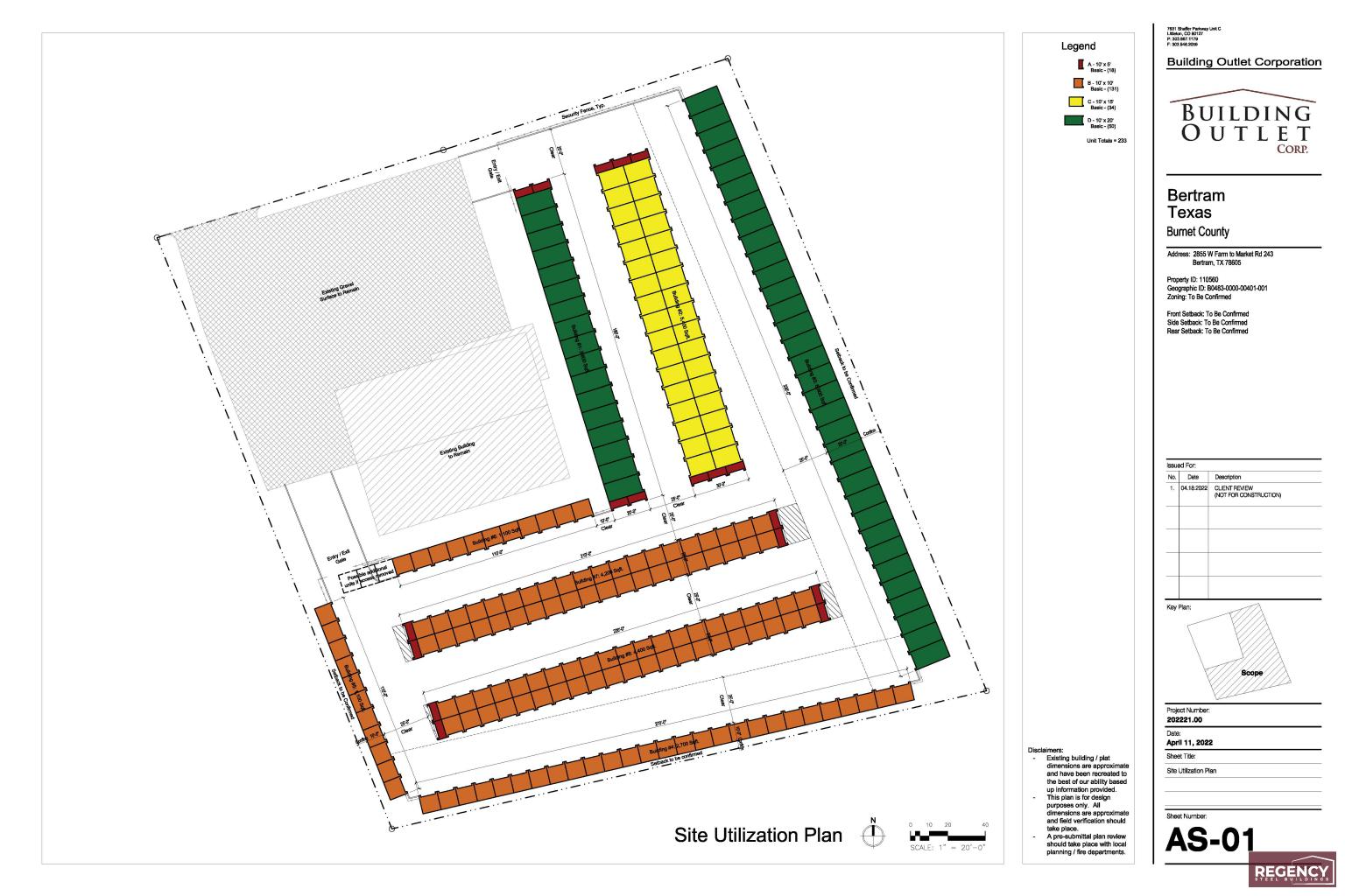 Self Storage Site Plans | Expert Storage Planning - Mini Storage Outlet