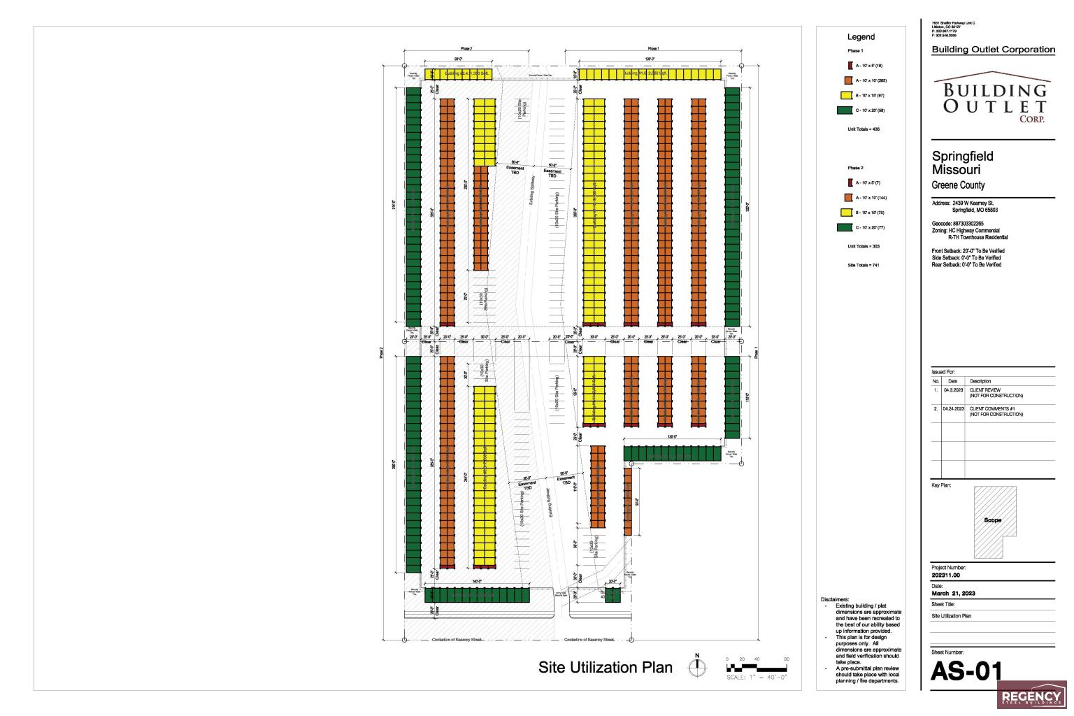 Self Storage Site Plans | Expert Storage Planning - Mini Storage Outlet