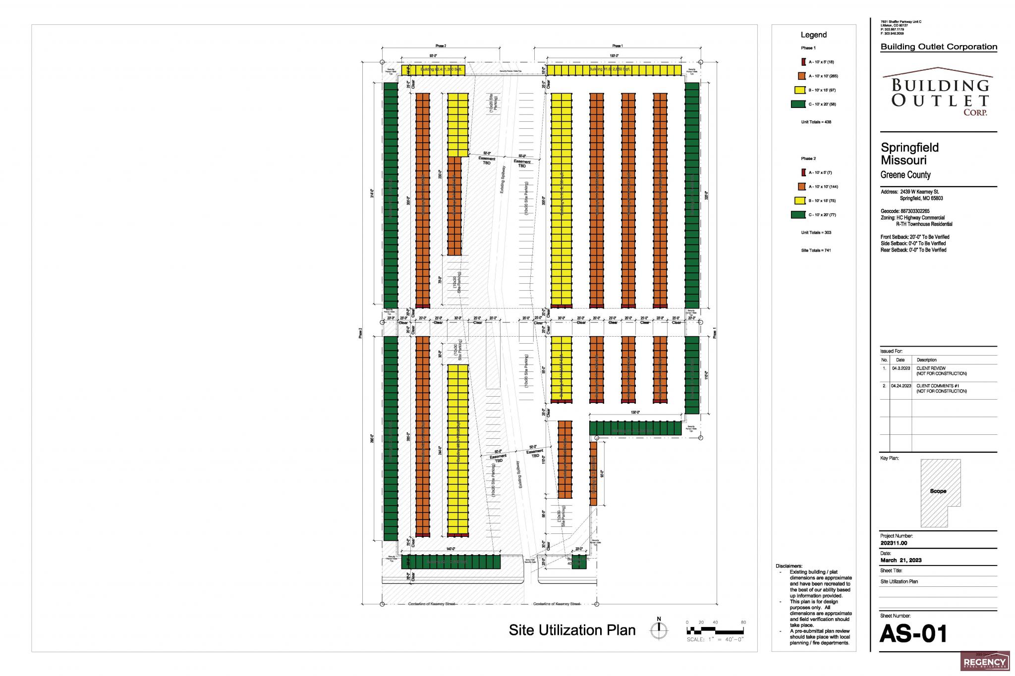 Self Storage Site Plans | Expert Storage Planning - Mini Storage Outlet